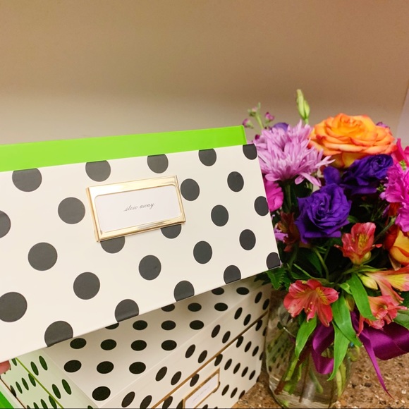 kate spade | Storage & Organization | Kate Spade Storage Box Pair ...